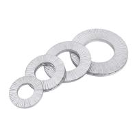 China DIN25201 Double Stack Self Locking Wedge Lock Washer for sale