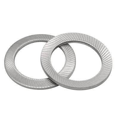 China High Strength Wedge Lock Washer DIN25201 Double Fold Self Locking Washer Anti Vibration for sale