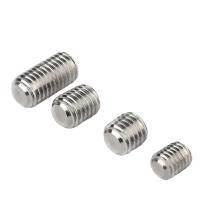 China DIN 913 Grade A2-70 Stainless Steel 304 Flat Point Socket Set Screw for sale