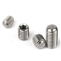 China Stainless Steel 304 DIN 913 Socket Headless Grub Screw for sale