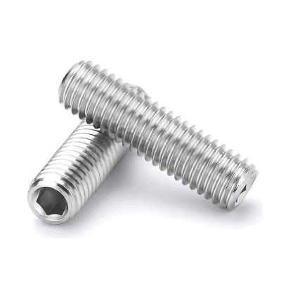 China Stainless Steel 304 DIN 913 Socket Headless Grub Screw for sale