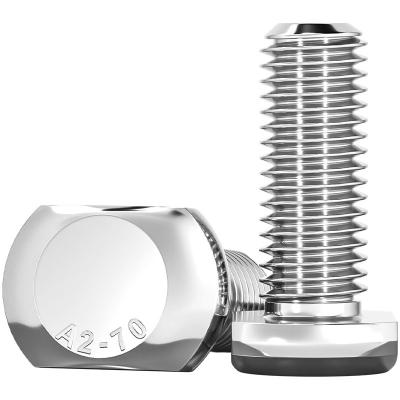 China Full Thread GB37 T Slot Bolt T Head Screw Various Grades for sale