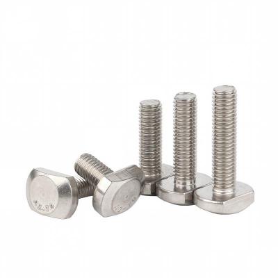 China Stainless Steel GB37 T Slot Bolt SUS304 SUS316 A2 70 M5 to M48 Full Thread for sale