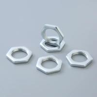 China Zinc Plated Carbon Steel ISO 8675 Fine Pitch Thin Hex Nuts for sale