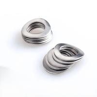China High Strength DIN137A Domed Spring Washer Carbon Steel 45# HRC44-51 Yellow Zinc Plated for sale