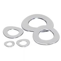 China DIN137 Curved Spring Lock Washer Stainless Steel SS316 A4 Corrosion Resistant Saddle Washer for sale