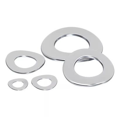 China DIN137 Curved Spring Lock Washer Stainless Steel SS316 A4 Corrosion Resistant Saddle Washer for sale
