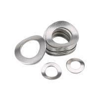 China DIN137 Curved Spring Lock Washer Stainless Steel SS316 A4 Corrosion Resistant Saddle Washer for sale