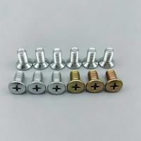 China Cross Recessed Flat Countersunk Machine Screws M3~M10 Carbon Steel SUS Anti-loose Thread Glue Available for sale