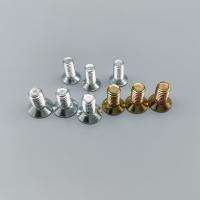China M3-M10 Phillips Flat Head Screws Stainless Steel or Carbon Steel Custom Thread Lock Coating for sale