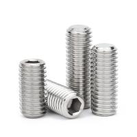 China DIN 916 Hexagon Socket Cup Point Set Screw, Metric Headless Set Screws for sale
