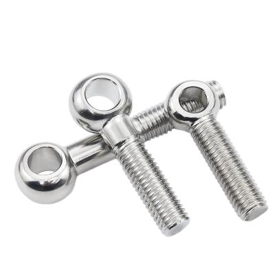 China Corrosion Resistant DIN 444 Eye Bolts A4-70 Stainless Steel with Full Thread for sale
