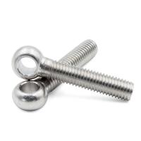 China Corrosion Resistant DIN 444 Eye Bolts A4-70 Stainless Steel with Full Thread for sale