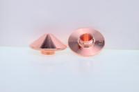 China Laser Consumables Manufacturer CNC Fiber Laser Cutting Parts Nozzle For Raytools Laser Head for sale