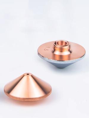 China CNC Fiber Laser Cutting Parts Nozzle For Precitec Cutting Head D28H15M11 for sale