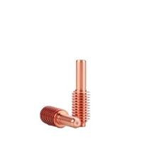 China Plasma Cutting Machine Accessories Copper Nozzle Electrode For Hypertherm Powermax105 for sale
