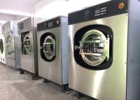 China Stainless Steel 304 Industrial Washing Machine Commercial Laundry Equipment 50kg for sale