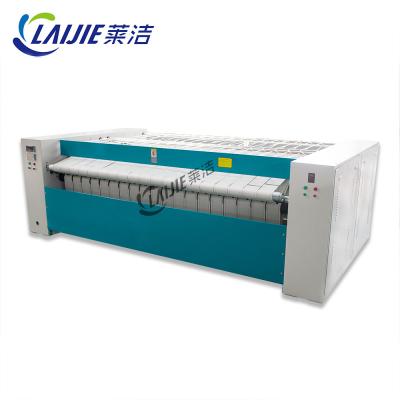 China 800 Mm Roller Drum Gas Heated Laundry Flatwork Ironer Bed Sheets Ironing Machine for sale