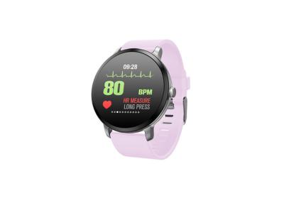 China Round Screen Silicone Sport Watches Accurate Heart Rate Detection CNC Crafts for sale