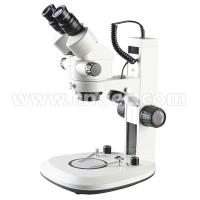 China 7x - 45x Binocular Stereo Optical Microscope with Track Stand LED Light A23.0906 - J3L for sale