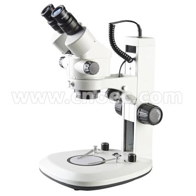 China 7x - 45x Binocular Stereo Optical Microscope with Track Stand LED Light A23.0906 - J3L for sale