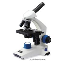 China Monocular Head Cordless Biological Microscope For Student A11.0021 for sale
