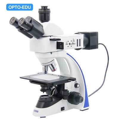 China OPTO EDU A13.3601 Binocular Metallurgical Microscope Transmit And Reflect Light for sale