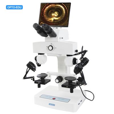 China OPTO-EDU A18.1825-LCD Digital Comparison Microscope with 3.2x~230x Magnification 10.5