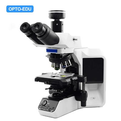 China OPTO-EDU Infinity Trinocular Biological Laboratory Microscope with Kohler Illumination Nano Anti-Wear Ceramic Coating and Coaxial Coarse Fine Focusing for sale