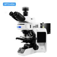 China Opto Edu A16.2253 Trinocular Fluorescence Microscope with Infinity Plan Achromatic Optical System Ultra Wide Field Eyepiece and 6 Holes Manual Operating Nosepiece for sale