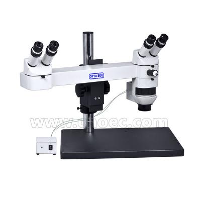 China Zoom Dual Viewing Stereo Optical Microscope Continous Parallel Optical System for sale