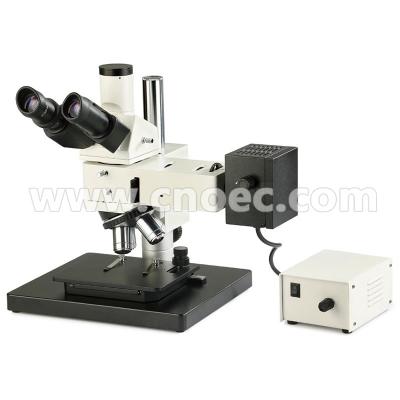 China Halogen Lamp Metallurgical Optical Microscope for sale