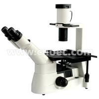 China Halogen Lamp Inverted Optical Microscope Wide Field Microscopes CE A14.1101 for sale