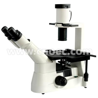 China Halogen Lamp Inverted Optical Microscope Wide Field Microscopes CE A14.1101 for sale
