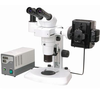 China Parallel Gem Stereo Optical Microscope Transmitted Light Microscopes Rohs A23.1004 for sale