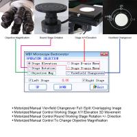 China Motorized Digital Forensic Comparison Microscope with High Resolution CCD Camera and LED Illumination for Laboratory Research for sale