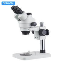 China Trinocular Stereo Zoom Microscopes Magnification 7 - 45x A23.3645-B1T for sale