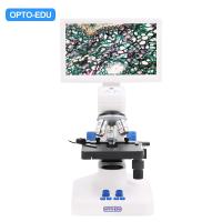 China OPTO-EDU A33.5130 Digital Microscope with LED Lights Triple Nosepiece and 8MP Camera for sale
