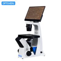 China OPTO EDU A33.2607 LCD Cell Image Inverted Microscope Semi APO BF+PH for sale