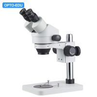 China 0.7 - 4.5x Pole Stand Zoom Stereo Optical Microscope Opto-edu Binocular A23.3645-B1 for sale