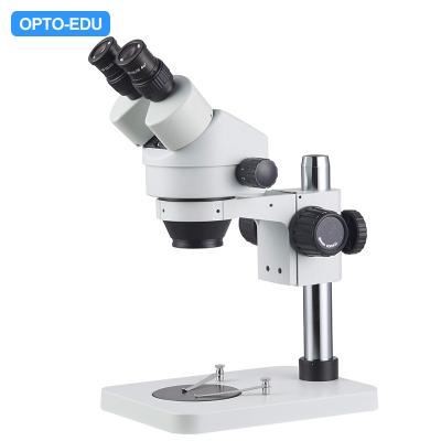 China 0.7 - 4.5x Pole Stand Zoom Stereo Optical Microscope Opto-edu Binocular A23.3645-B1 for sale