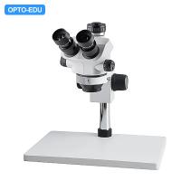 China OPTO-EDU A23.3650 0.7-5.0x 1:7.1 Zoom Stereo Microscope for sale