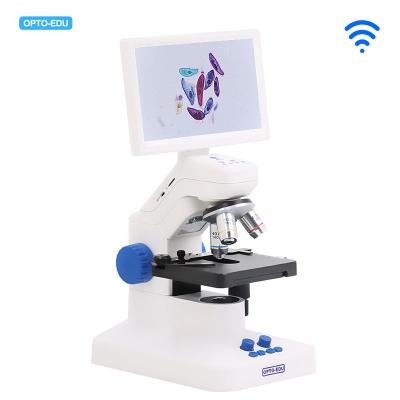 China OPTO EDU A33.5130 Rechargeable Microscope With 7'' Display TF Card And Multi-Output Options for sale