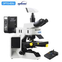 China Opto Edu A16.2255 Laboratory Fluorescent Microscope Fully Motorized UV B G BX53 CX43 Level for sale