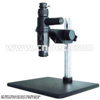 China Industry 0.7x - 5x Monocular Zoom Video Microscope LED A21.0902 for sale