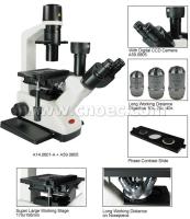 China 400X Laboratory Inverted Optical Microscope A14.0801 With Trinocular Head for sale