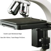 China WF10X Eyepiece Binocular Student Optical Microscope ABBE NA1.25 Condenser for sale