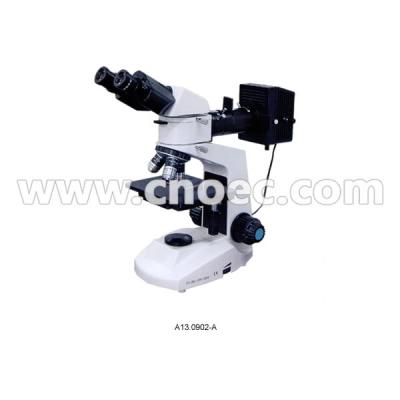 China Binocular Metallurgical Halogen Lamp Microscope , Plan Achoromatic Optical System for sale