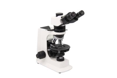 China WF10x / 18mm 40 - 400x Polarizing Light Microscope 6V 20W Halogen Lamp Light Source for sale