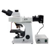 China 3W LED Coaxial Coarse Fine Focusing Fluorescence Microscope CE / Rohs Certification for sale